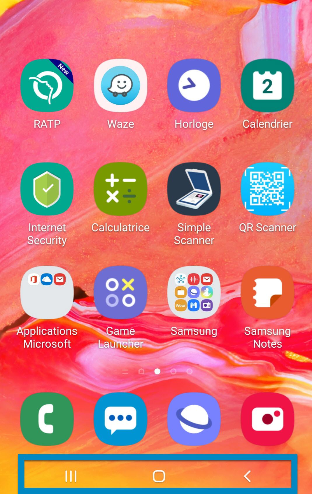 Menu Swipe PH74 - Assistance à l'utilisation du matériel Easypitch